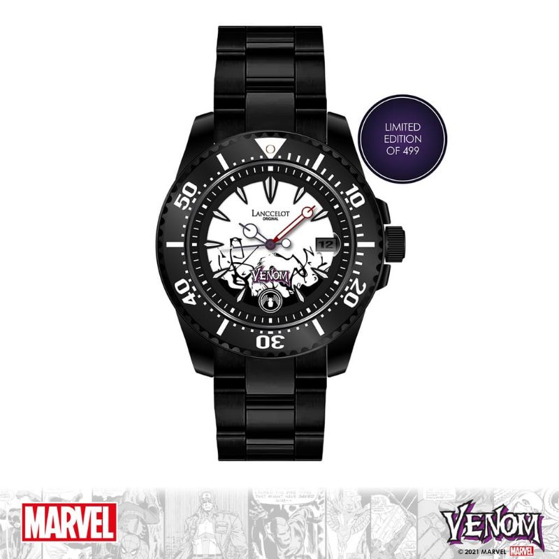 Jual jam tangan Marvel venom lancelot male edition | Shopee Indonesia