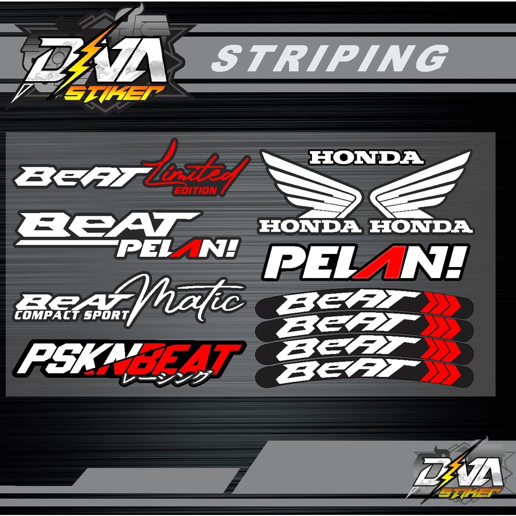 Jual Sticker Racing Pack Print & Cut vynil & hologram - Stiker bacaan ...
