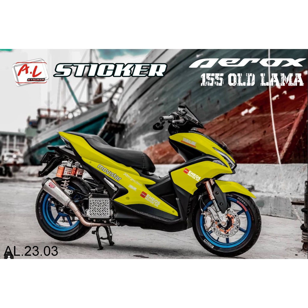 Jual COD Decal Dekal Sticker Stiker Yamaha Aerox 155 OLD/LAMA FULL BODY ...