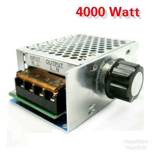 Jual Dimmer 4000W pengatur kecepatan putaran bor dinamo 20A AC220 ...