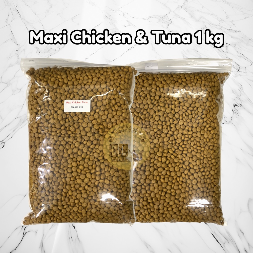 Jual Maxi Chicken Tuna 1 kg - repack | Shopee Indonesia