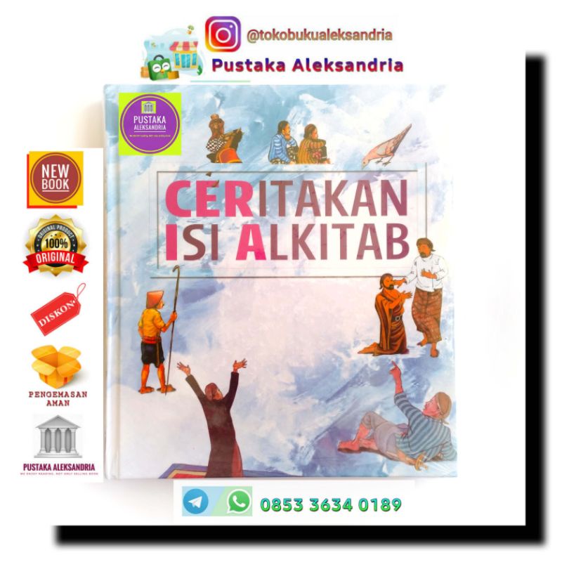 Jual CERITAKAN ISI ALKITAB Henk Oostra buku cerita alkitab anak ...