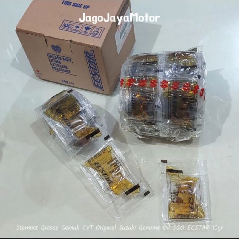 Jual Stempet Grease Gemuk CVT Original Suzuki Genuine Oil SGO ECSTAR ...