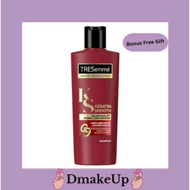 Jual [DmakeUp] TRESemme KERATIN SMOOTH dan Hair Fall Control 170ml ...