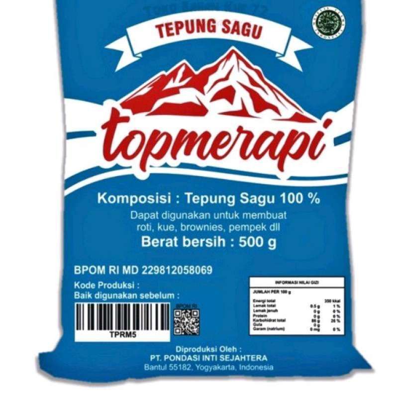 Jual Tepung Sagu Tani Cap Merapi 500gr | Shopee Indonesia