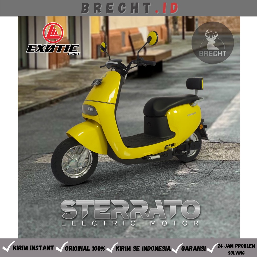 Jual Sepeda Motor Listrik Exotic Sterrato | Shopee Indonesia