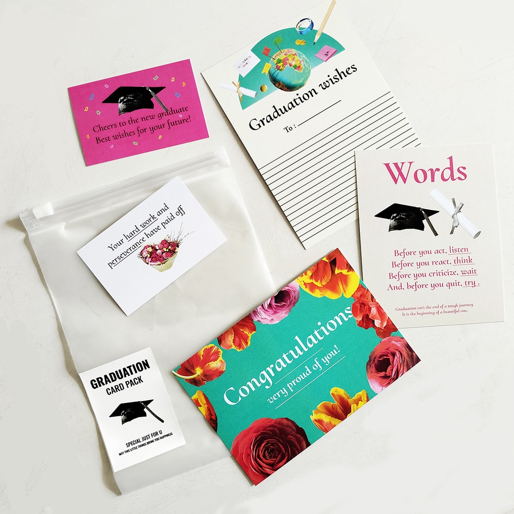 Jual Graduation card pack | Shopee Indonesia