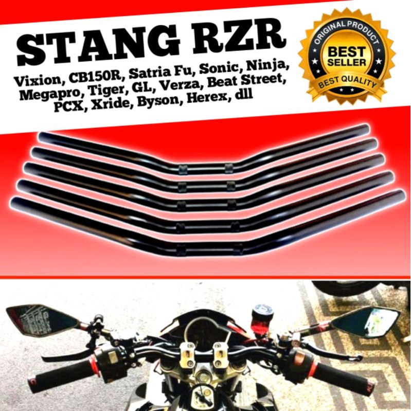 Jual Stang Setang Stir RZR Universal RX King Vixion CB150R Beat Street ...