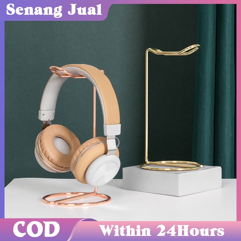 Jual Headset Stand Multifungsi / Headphone Holder Logam / Portable ...