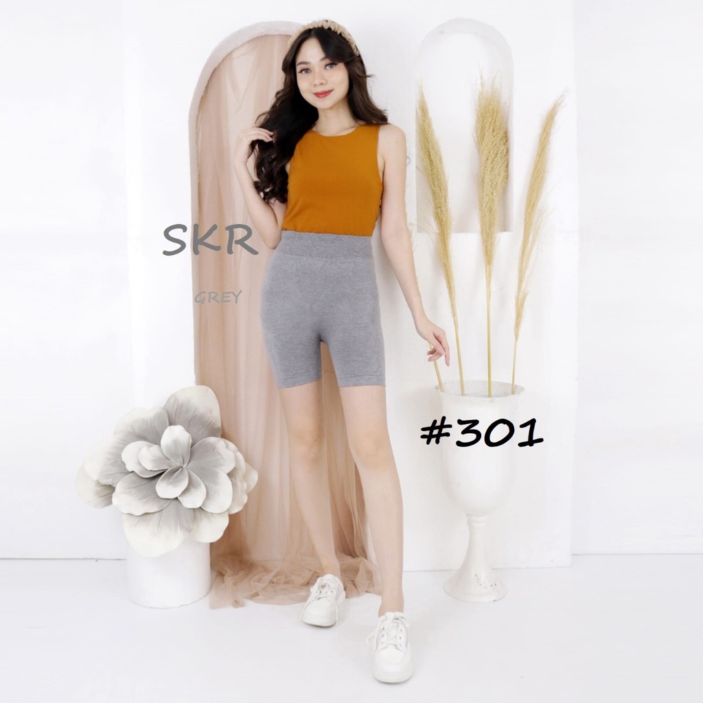 Jual CELANA HOTPANTS WANITA HIGHWAIST / LEGGING PENDEK 3per4 / LEJING MURAH | Shopee Indonesia