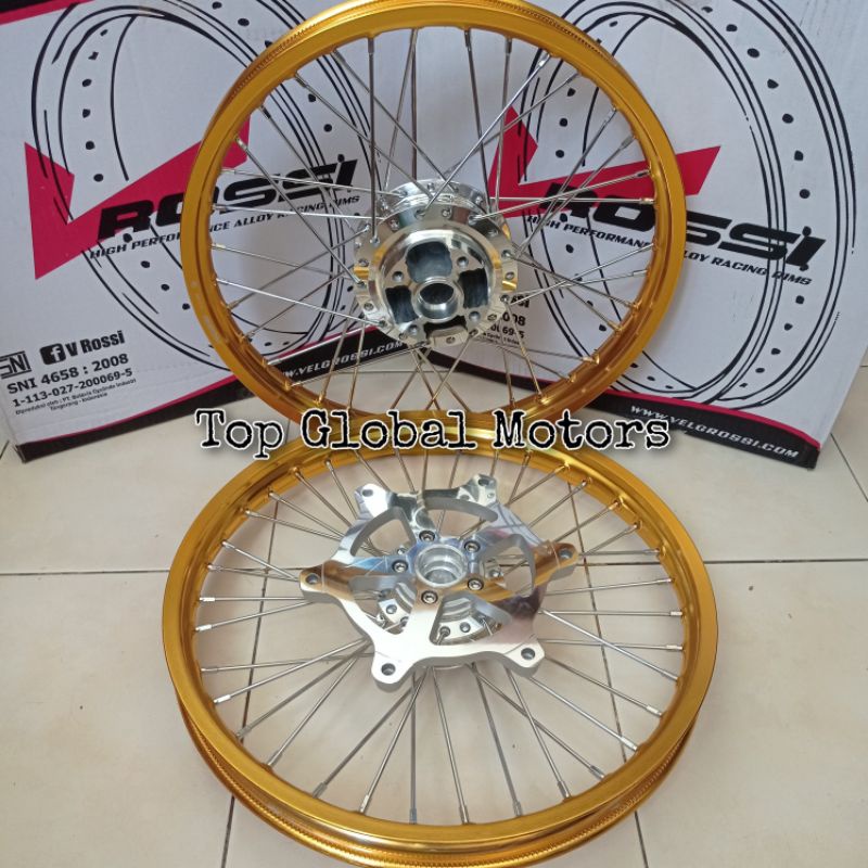 Jual Velg Sonic 150r Sepasang Depan Belakang / Pelek Velk Sonic150R ...