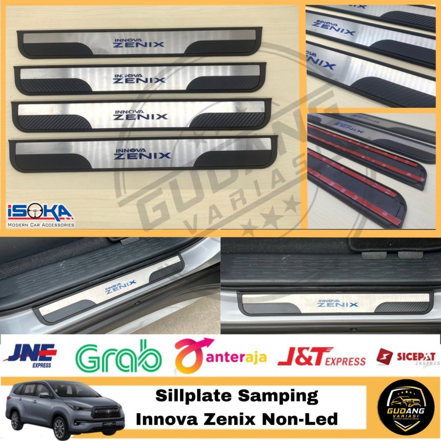 Jual Sillplate Samping Innova Zenix Modelista 2023 | Shopee Indonesia