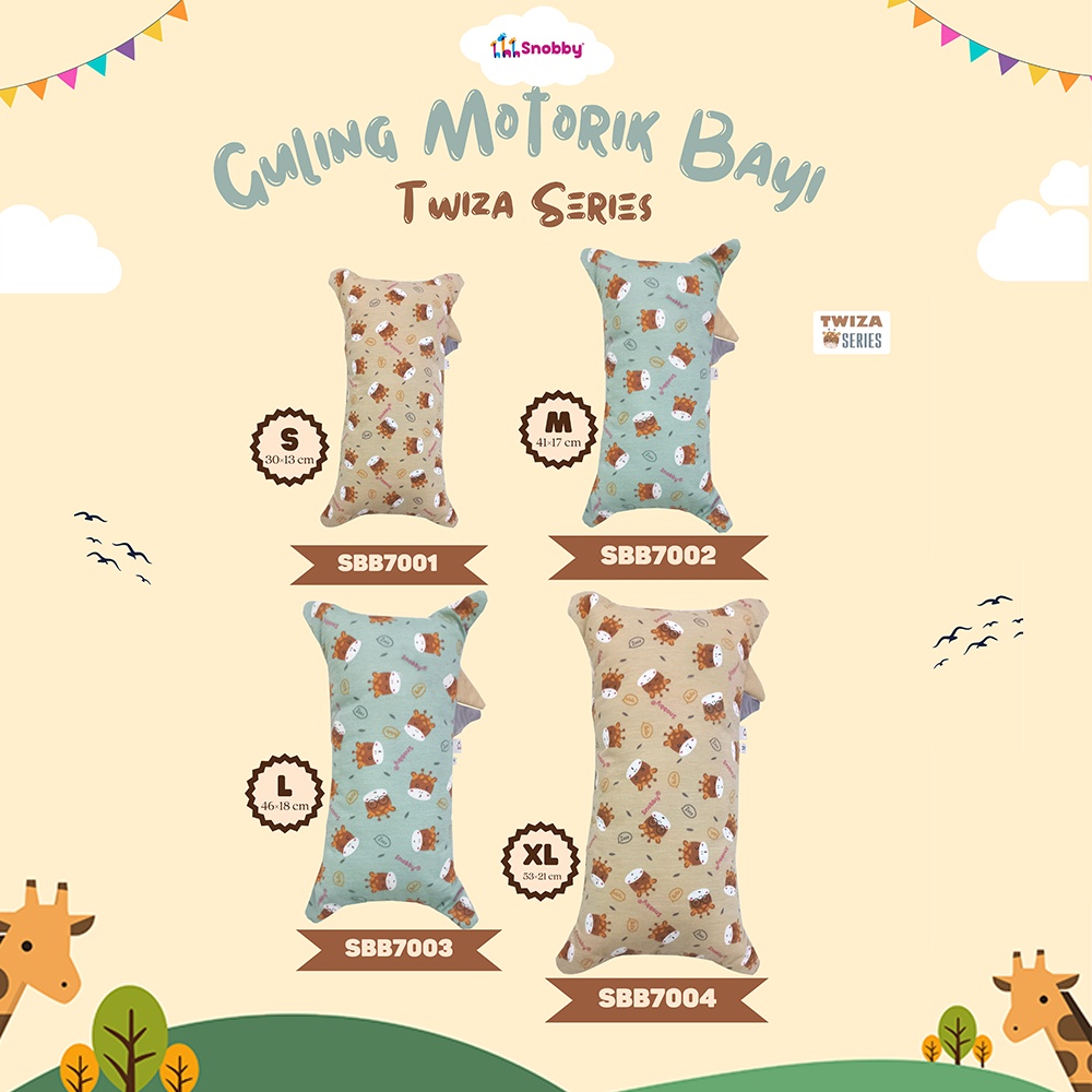 Jual GULING MOTORIK BAYI TWIZA SERIES SNOBBY SBB7001 SBB7002 SBB7003 ...