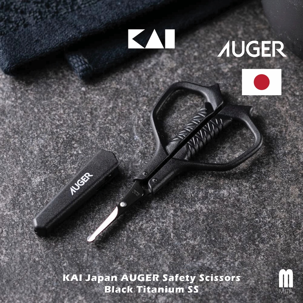 Jual KAI Japan AUGER Gunting Bulu Hidung Rounded Beauty Scissor ...