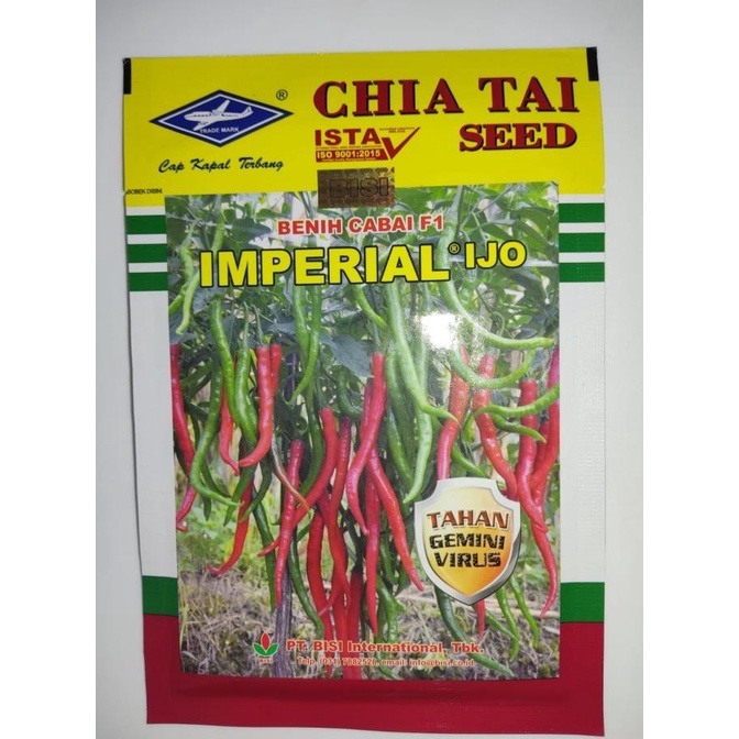 Jual Benih Cabe Besar IMPERIAL IJO isi 10gr dr Cap Kapal Terbang R ...