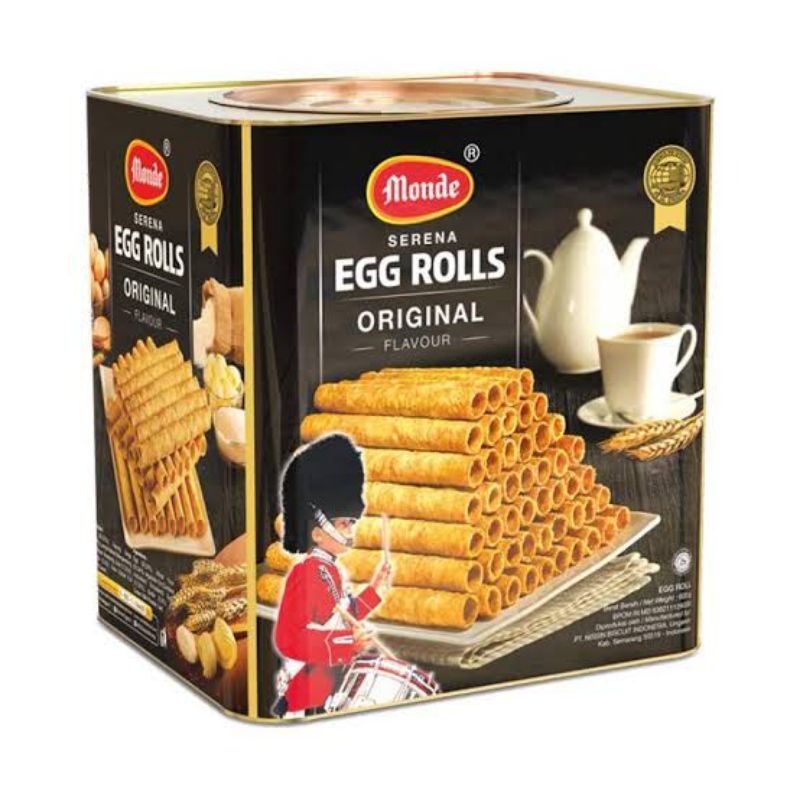 Jual MONDE EGG ROLL WAFER ROLL MONDE ASTOR COKLAT WAFER ROL PARSEL ...