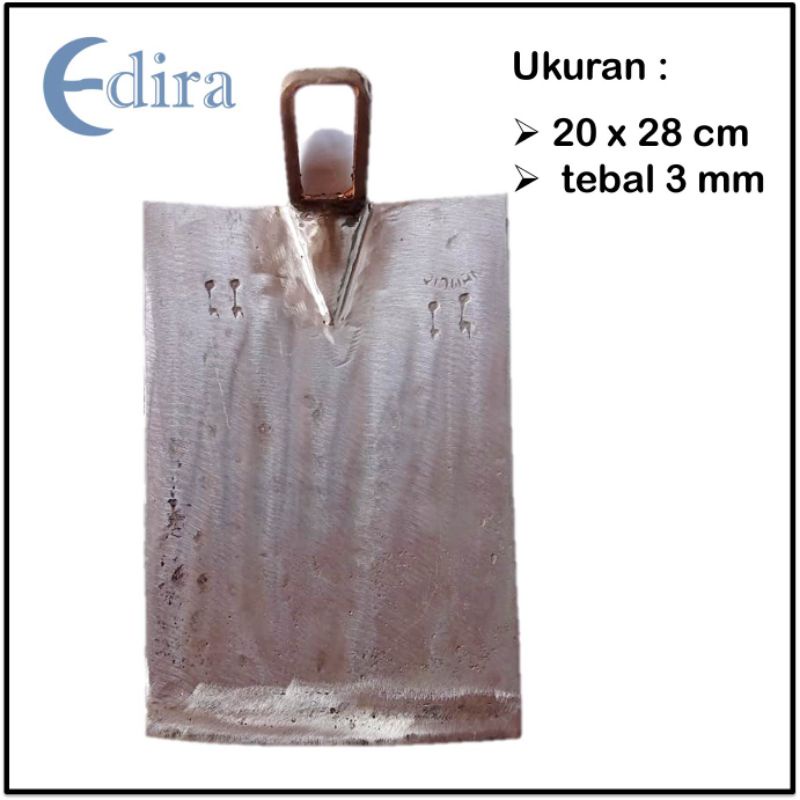 Jual Cangkul Baja ukuran 20 x 28 cm | Shopee Indonesia