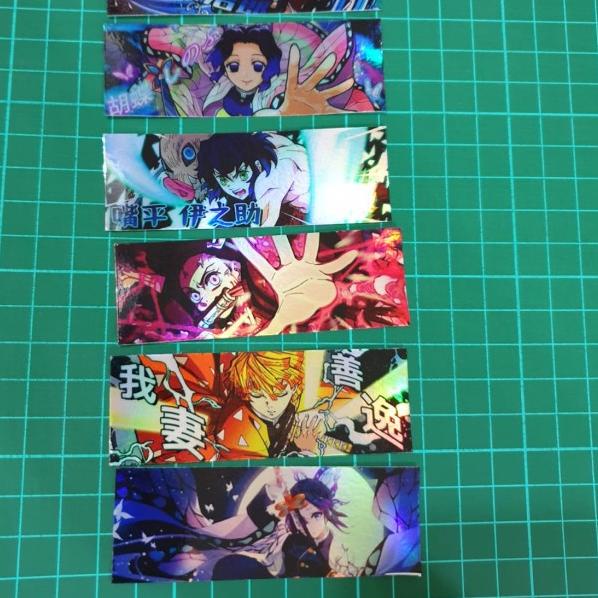 Jual Sticker Anime Slap - Set Demon Slayer 6pcs | Shopee Indonesia