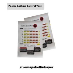 Jual Poster Asthma Control Test / Poster ACT / Poster Asma Kontrol Tes ...