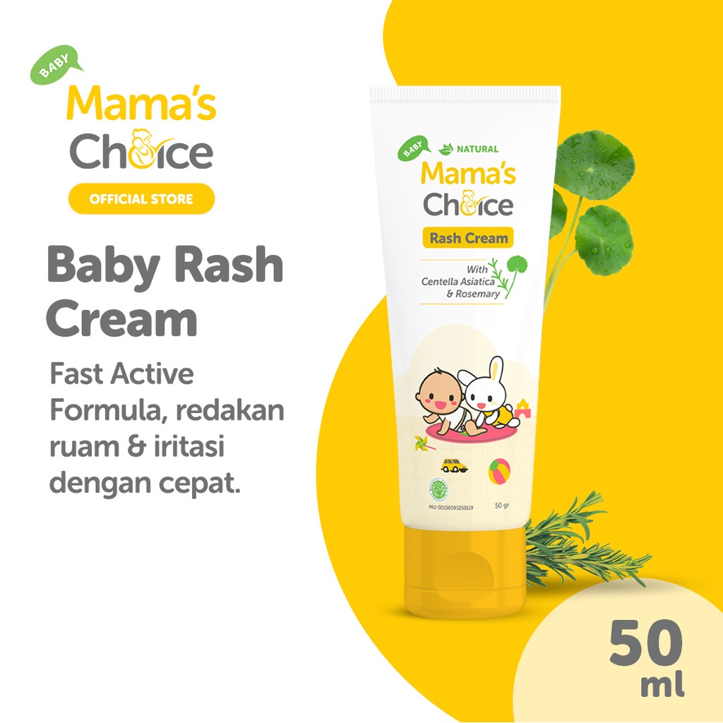 Jual Mama's Choice Baby Rash Cream | Baby Cream Ruam Popok 50 gr ...