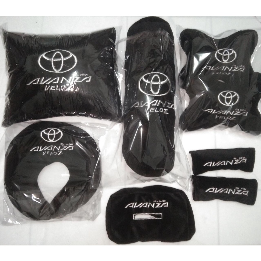 Jual Variasi aksesoris Toyota All New Avanza Veloz headrest bantal ...