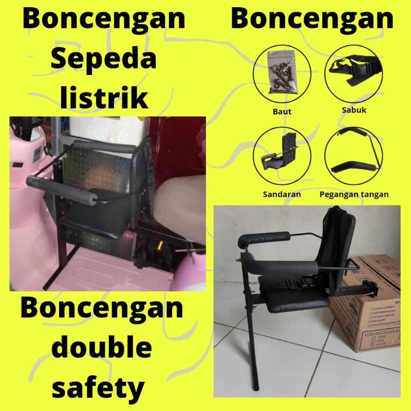 Jual premium | boncengan anak sepeda listrik boncengan sepeda listrik ...
