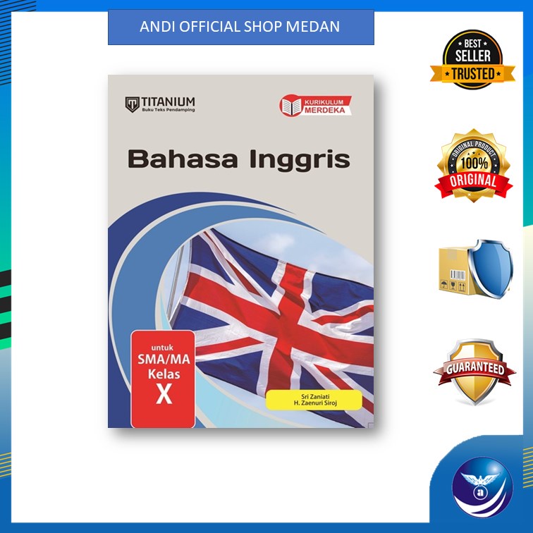 Jual Penerbit Andi -TITANIUM: Buku Teks Pendamping Kurikulum Merdeka Bahasa Inggris Untuk SMA/MA ...