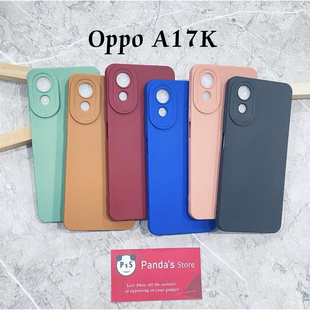 Jual Softcase Pro Camera Oppo A17K Candy Case Full Color 3D Silikon TPU ...