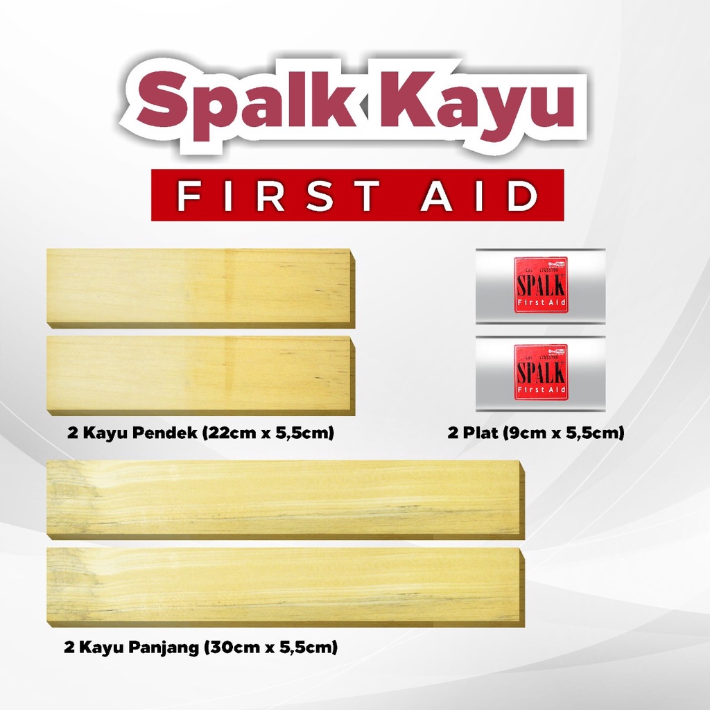 Jual Spalk First Aid Kayu OneMed OL | Shopee Indonesia