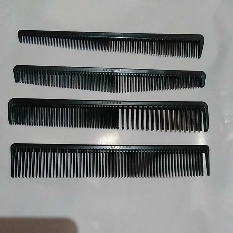 Jual Sisir Barber/Sisir Fade/Sisir Gradasi/Sisir Set Silkomb Japan 4pcs ...