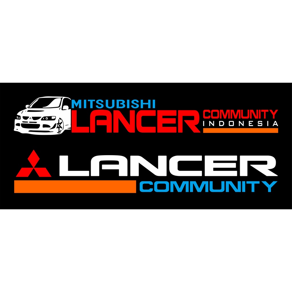 Jual stiker cutting kaca mobil LANCER INDONESIA 60cm | Shopee Indonesia