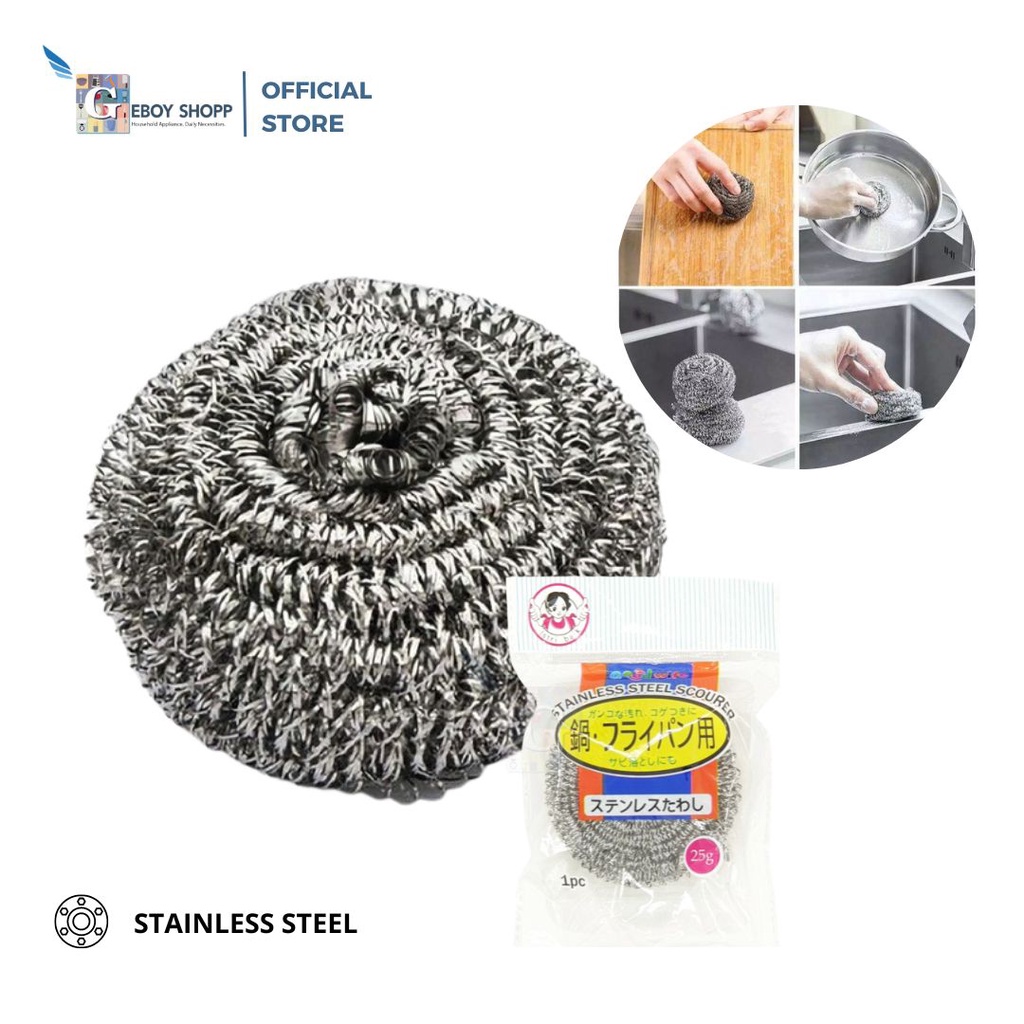 Jual Sabut Cuci Piring / Sabut Jaring / Sabut Stainless | Shopee Indonesia