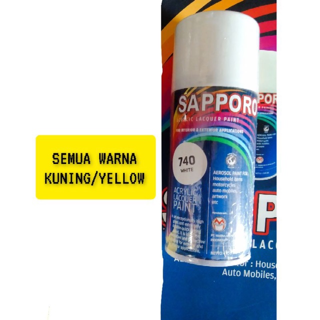 Jual cat spray pilok pilox cat semprot Sapporo saporo 150ml varian ...