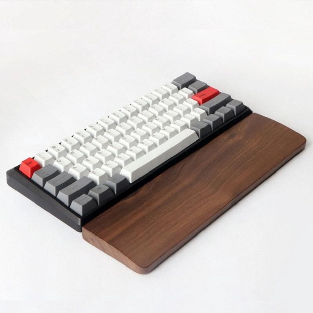 Jual Wood Wrist Rest For Keyboard Sandaran Tangan Keyboard Kayu ...