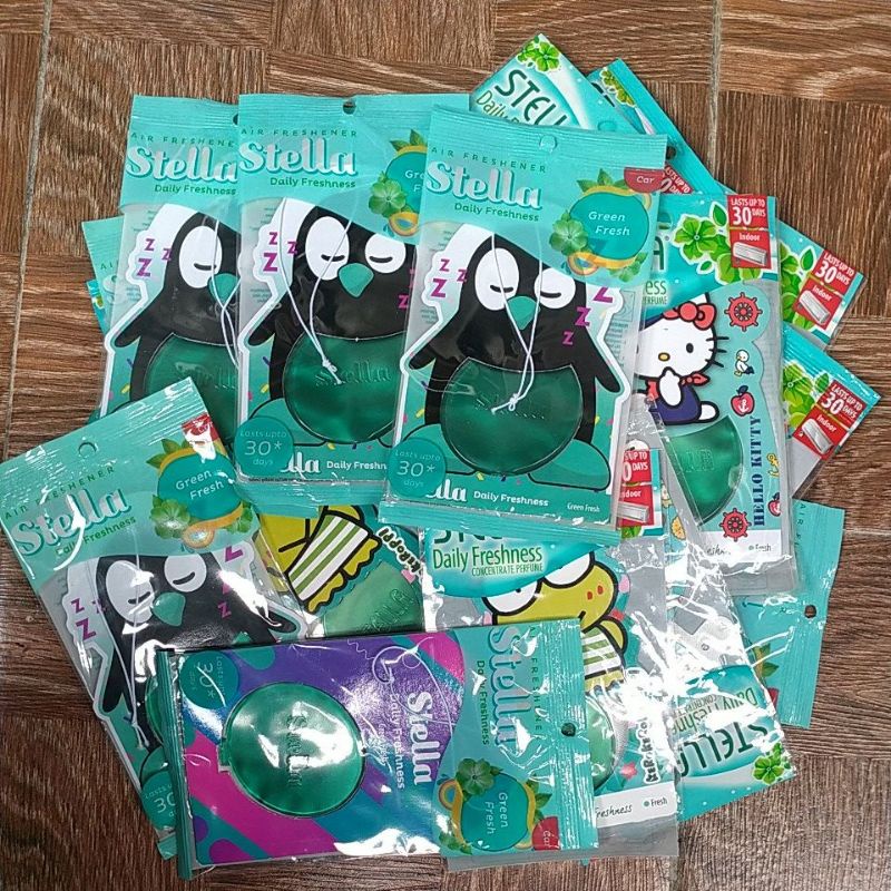 Jual STELLA AIR FRESHENER DAILY FRESHNESS INDOOR AC KIPAS ANGIN TAHAN ...
