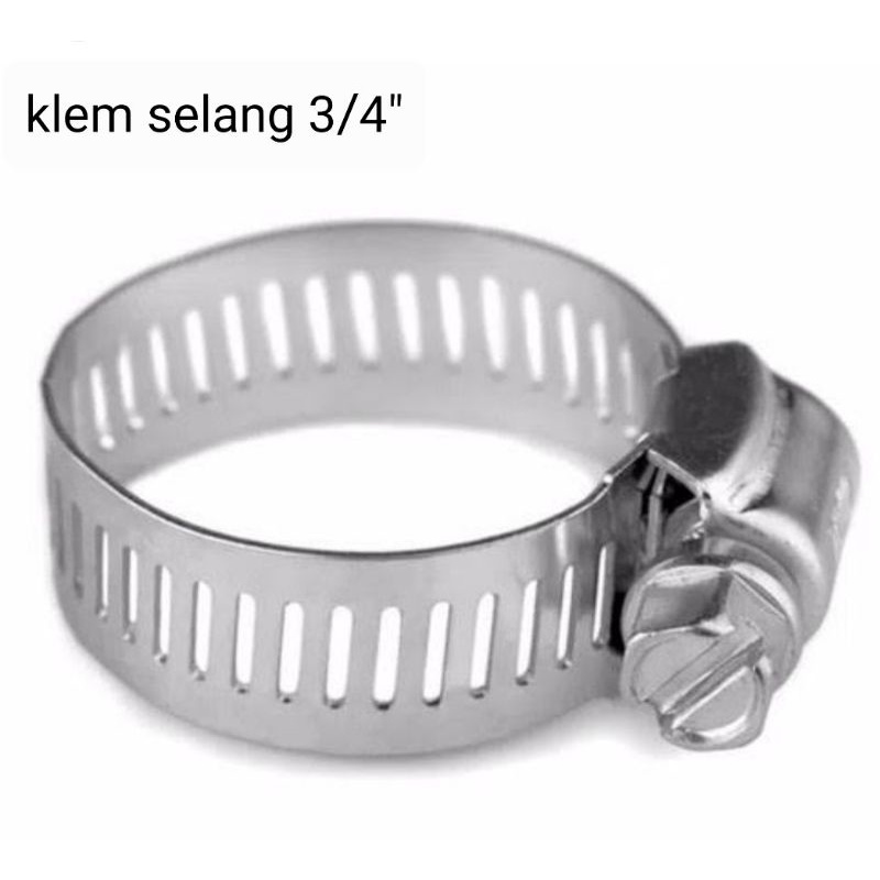 Jual Klem selang 3/4" | Shopee Indonesia