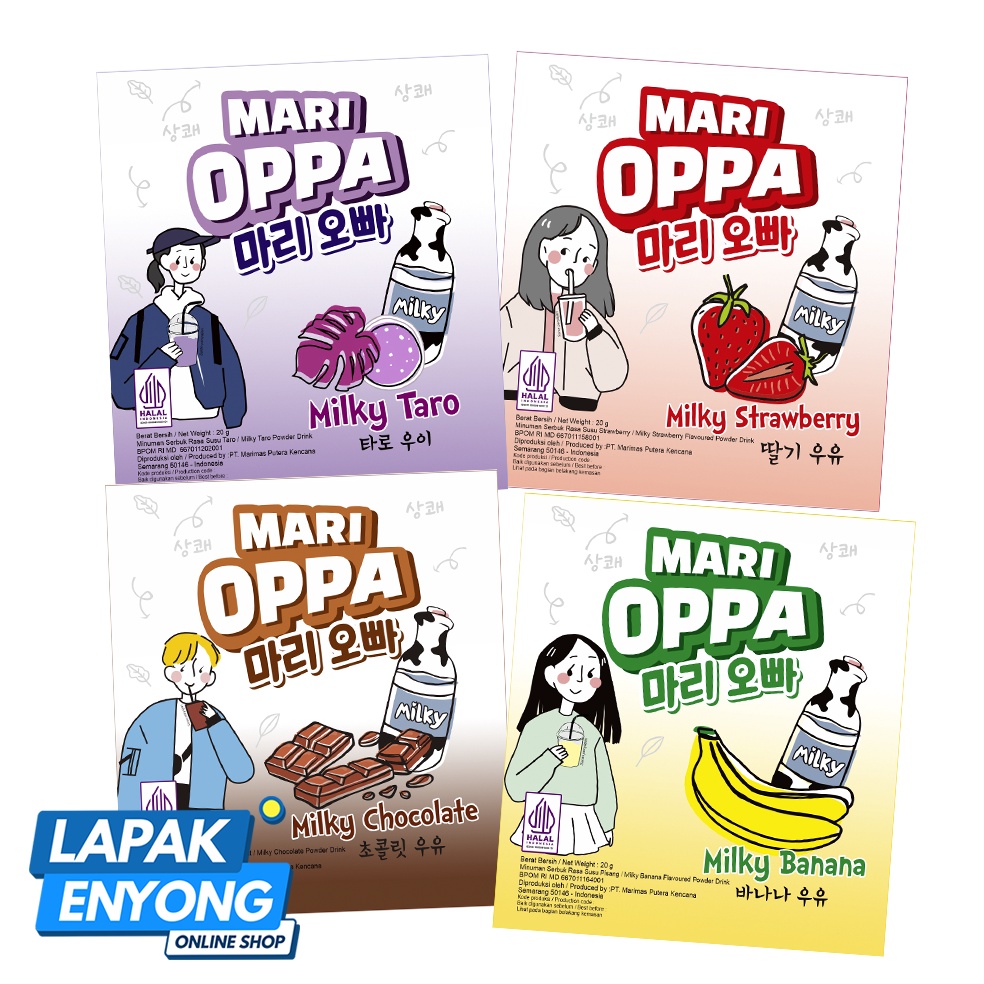 Jual MARI OPPA ( SUSU KOREA ENAK ) | Shopee Indonesia