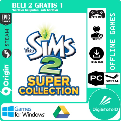 Jual The Sims 2 Complete Collection - Game PC | Shopee Indonesia
