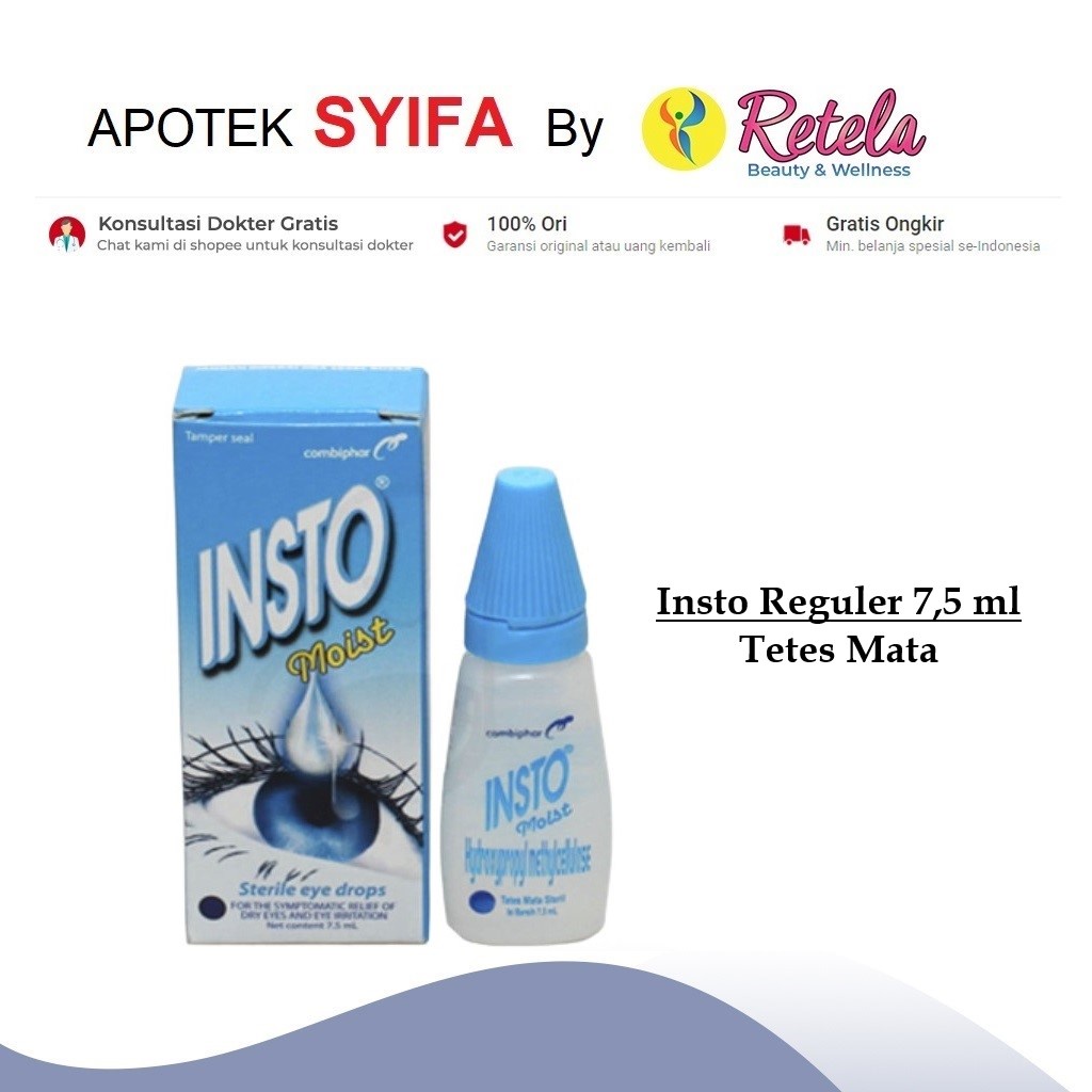 Jual INSTO DRY EYES 7,5ML | Shopee Indonesia
