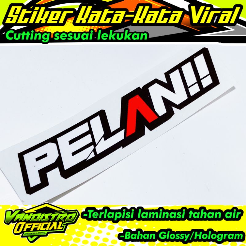 Jual sticker pelan!! glossy | Shopee Indonesia