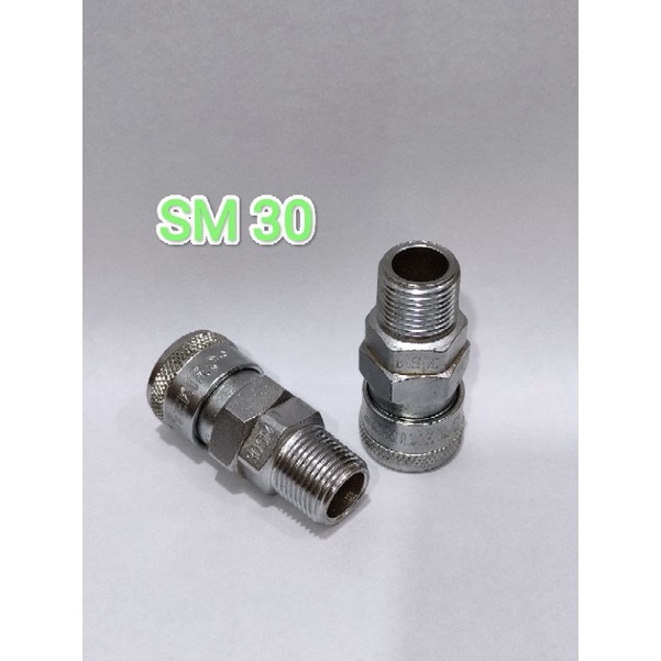Jual TEKIRO QUICK COUPLER ANGIN BESAR SM 30 TWO TOUCH / SAMBUNGAN SELANG ANGIN SM30 | Shopee ...