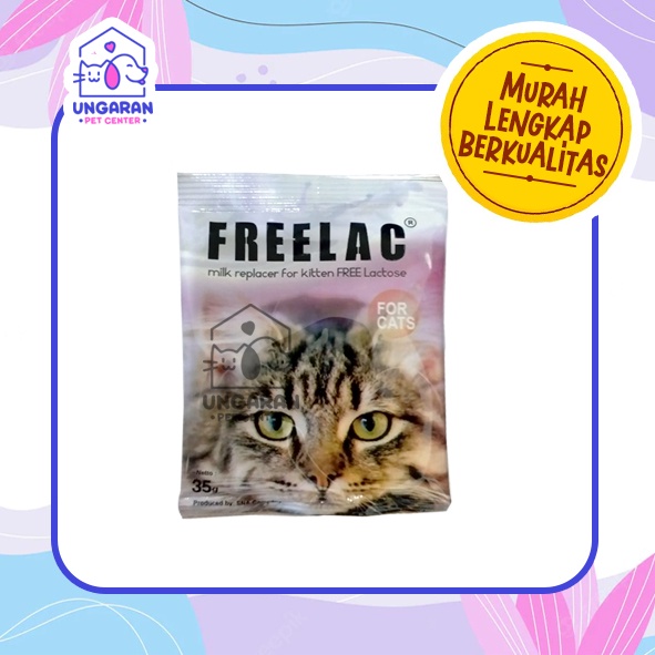 Jual Susu Kucing FREELAC Sachet 35gr | Shopee Indonesia