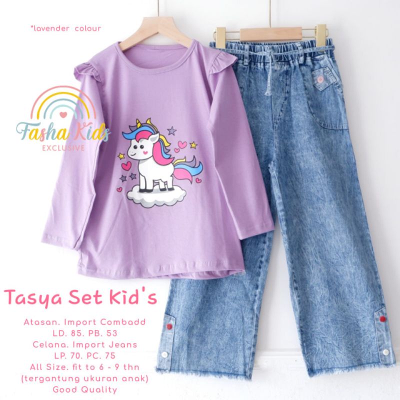 Jual tasya set kids by fasha kids | Shopee Indonesia
