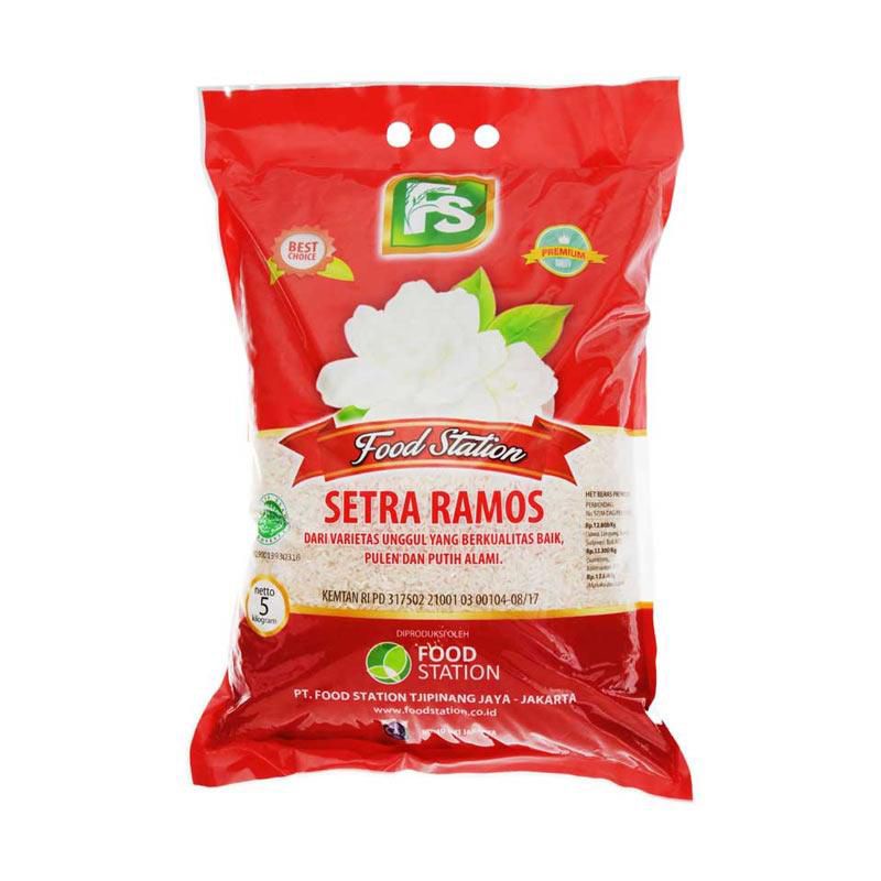 Jual FS Food Station Melati Setra Ramos Beras [5 Kg] | Shopee Indonesia