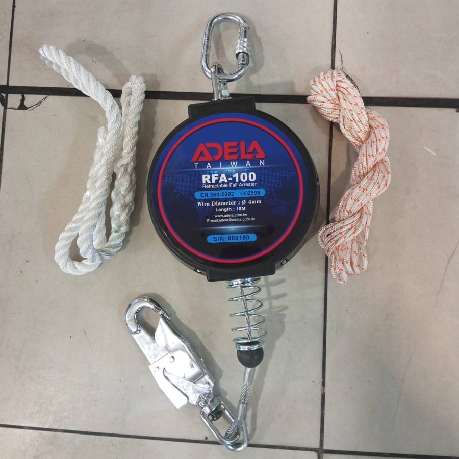 Jual RETRACTABLE FALL ARRESTER ADELA 10 METER ORIGINAL | Shopee Indonesia