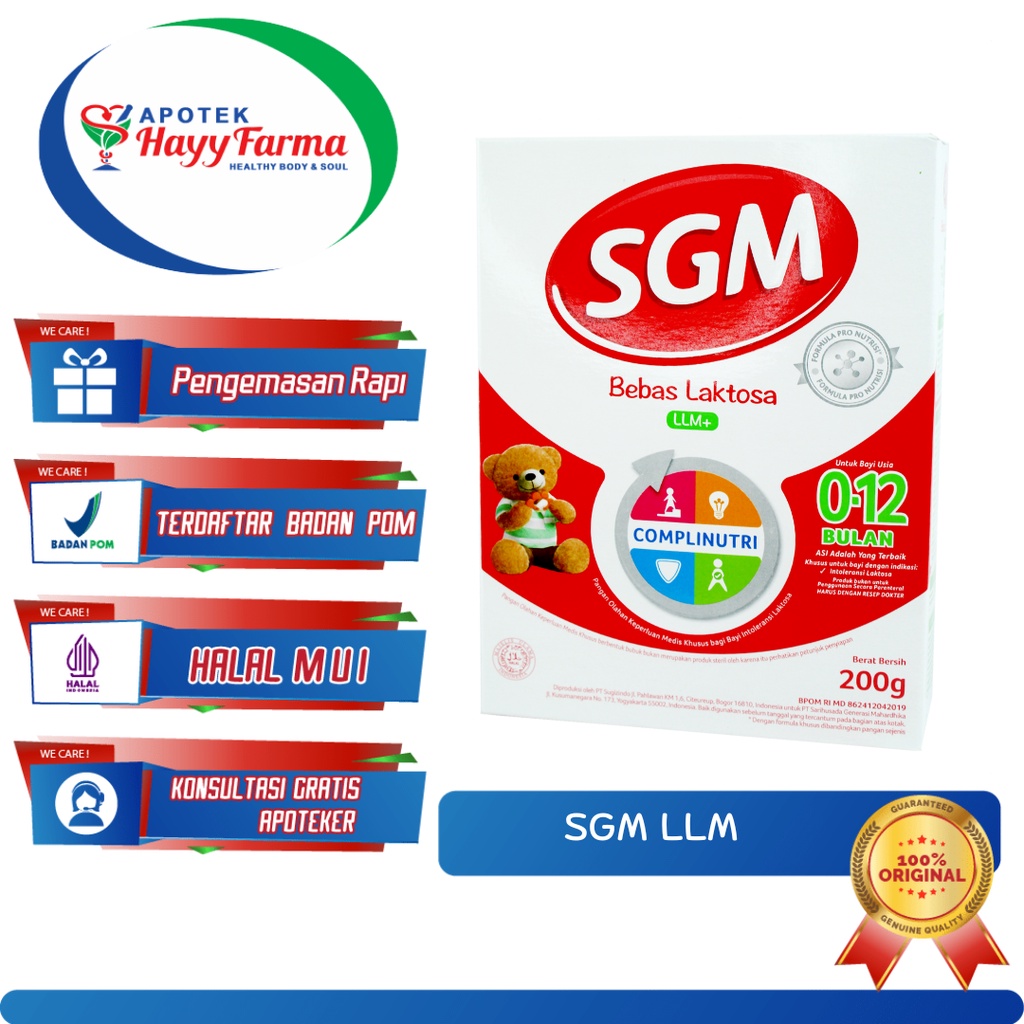 Jual SUSU SGM LLM + BEBAS LAKTOSA ISI 200 GRAM 400 GRAM- #SUSUBAYIMURAH ...