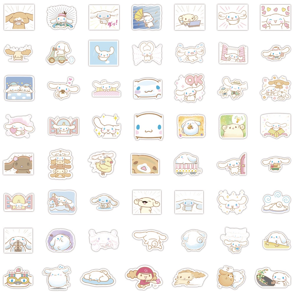 Jual 60pcs Stiker Sanrio Kuromi Cinnamoroll Melody Stiker