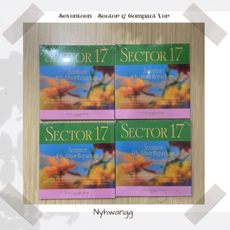 Jual SEVENTEEN - SECTOR 17 COMPACT VERS [ready stock] | Shopee Indonesia