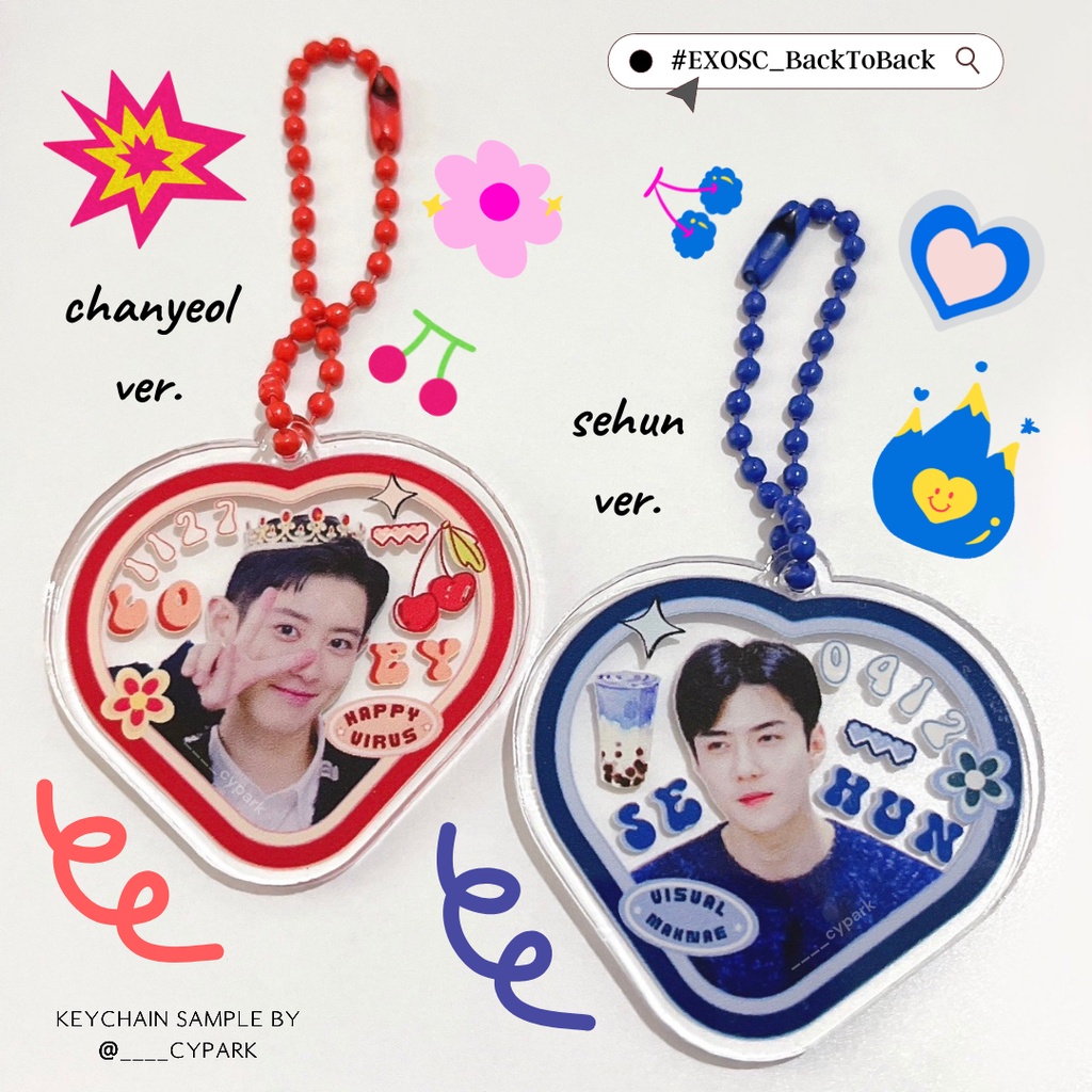 Jual EXO-SC Keychain Concert Kit by ___cypark | Shopee Indonesia