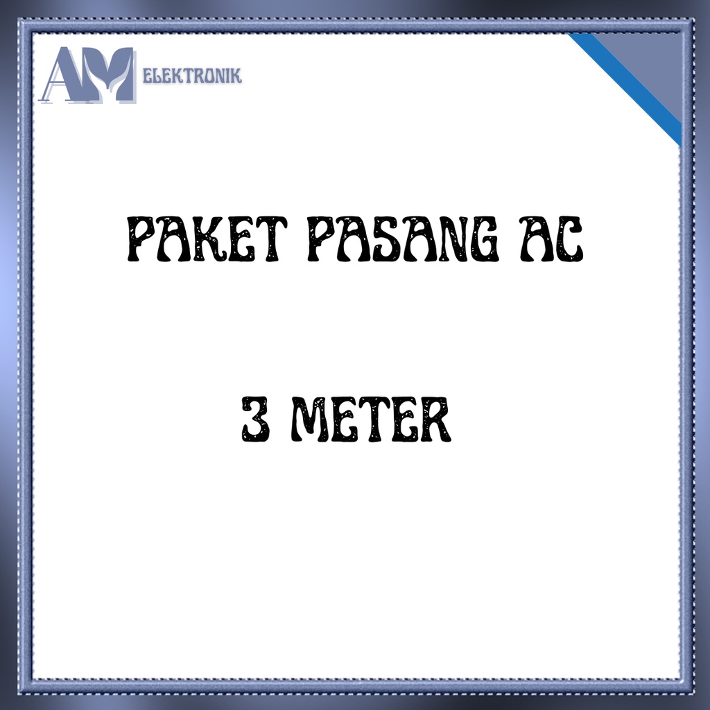 Jual AC PANASONIC YN-18-WKJ - 2 PK ( PAKET PASANG 3 M ) | Shopee Indonesia